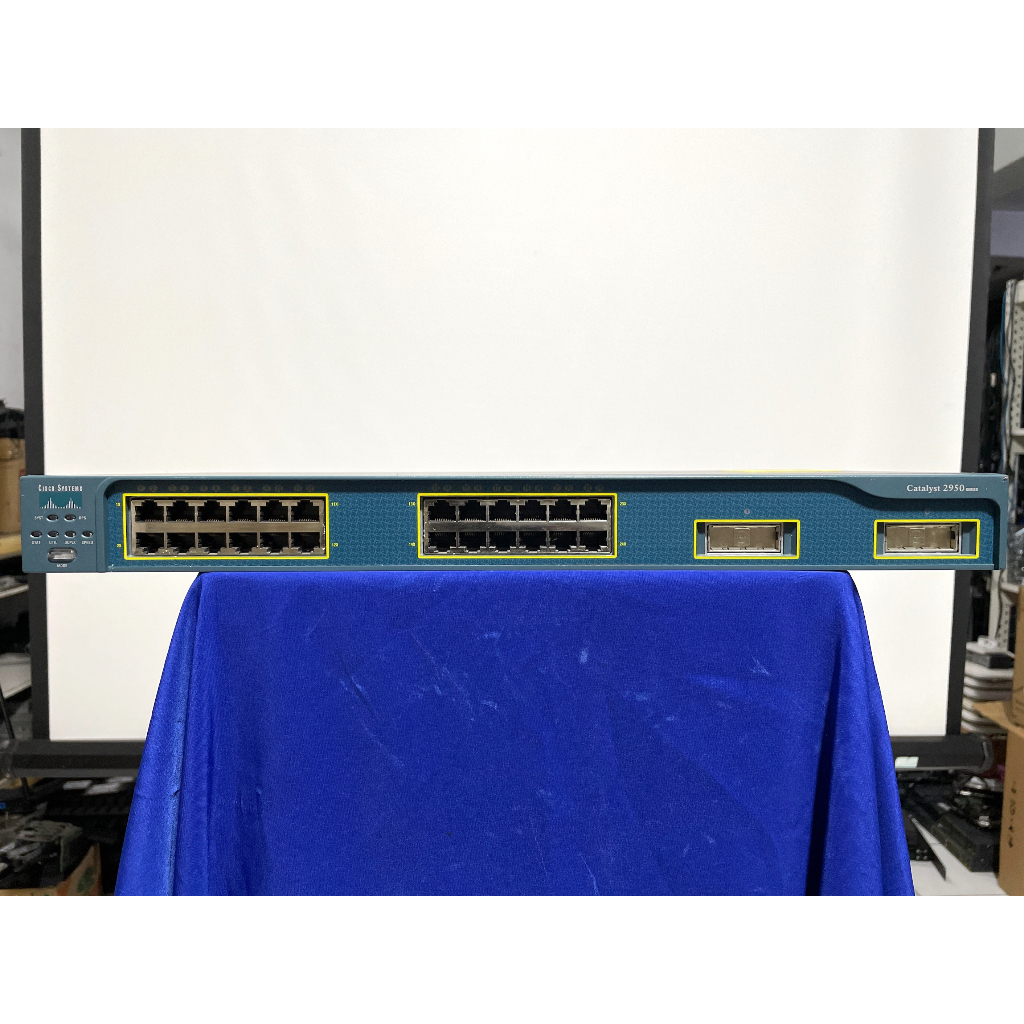 Jual switch hub cisco catalyst 2950 g 24 ei 24 port 10 100 managed ...
