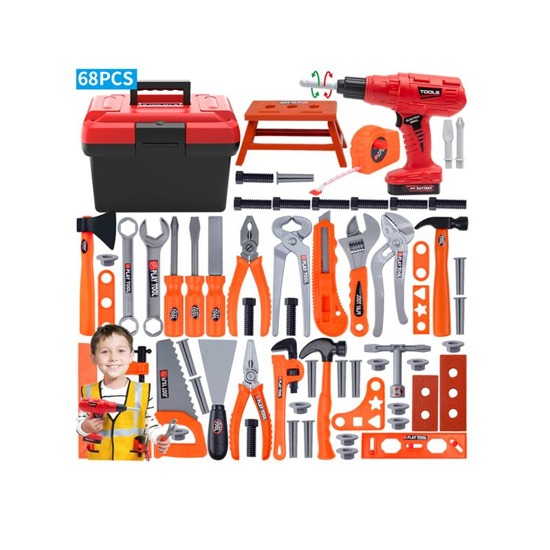 Jual Anak-anak Toolbox Insinyur Simulasi Alat Perbaikan Mainan Berpura ...
