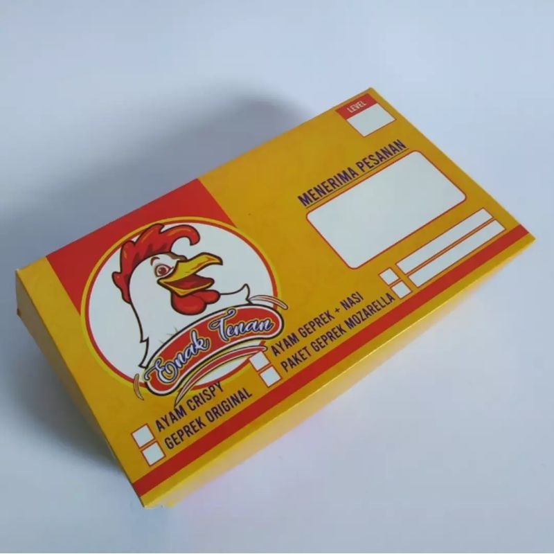 Jual 30pcs Box Ayam Geprek Dus Nasi Box Nasi Catering Dus Ayam Goreng ...
