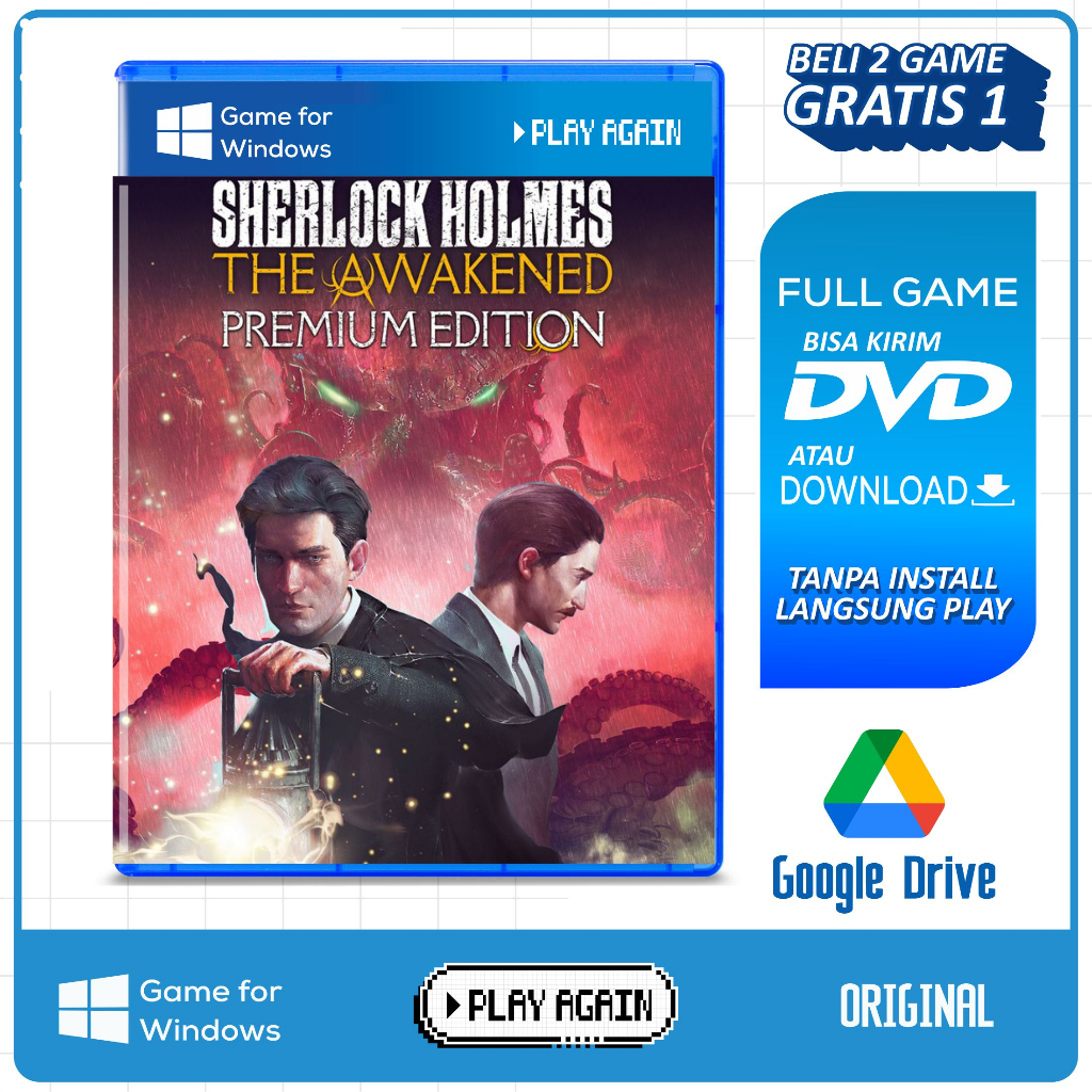 Jual SHERLOCK HOLMES THE AWAKENED PREMIUM EDITION [PC GAME] | Shopee ...