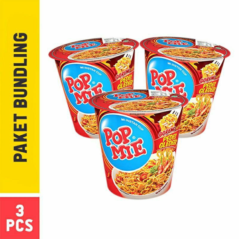 Jual Pop mie goreng pedes geledek -3pcs | Shopee Indonesia