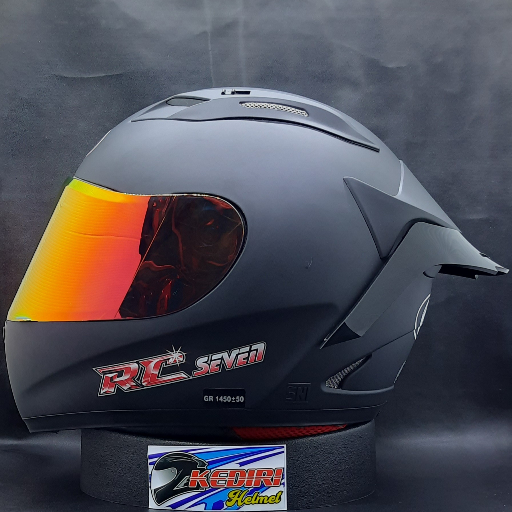 Jual Helm KYT RC Seven 7 Solid polos rc7 full face paket ganteng ...