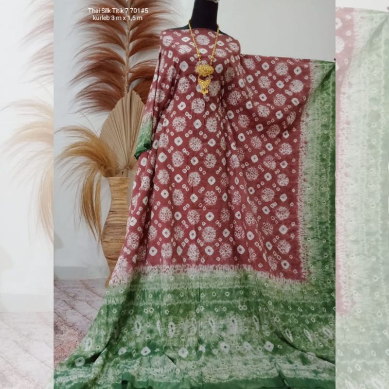 Jual KAIN JUMPUTAN KHAS PALEMBANG TITIK TUJUH 3 METERAN BAHAN DASAR ...