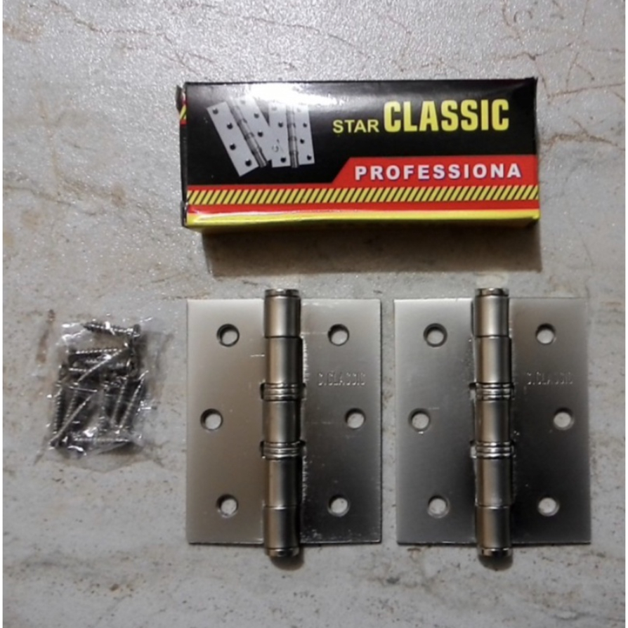 Jual Engsel Pintu Star Classic 3 inch 3x2.5 Engsel Jendela Murah 3 ...