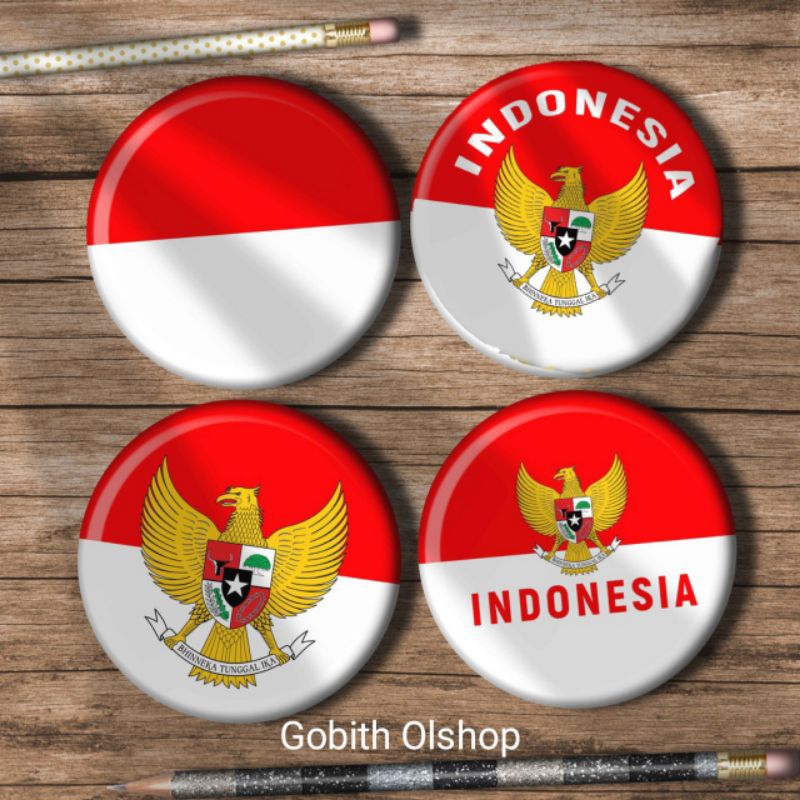 Jual Bros pin garuda merah putih Indonesia dirgahayu RI 17 Agustus ...