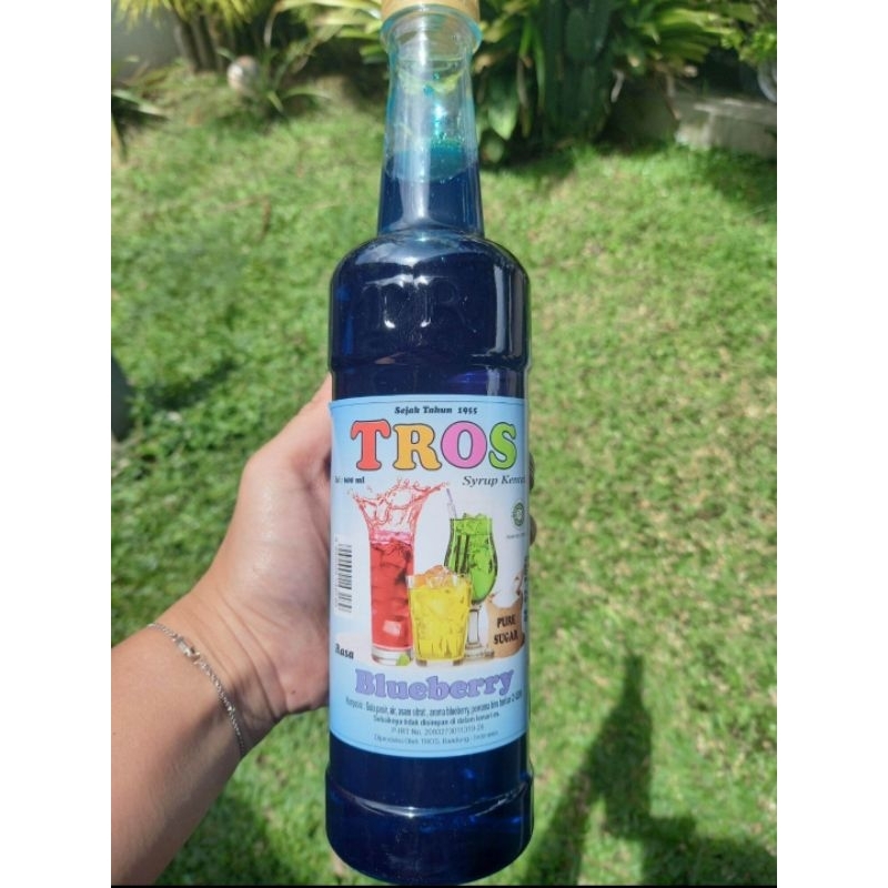 Jual Sirup Tros Rasa Blueberry 600ml | Shopee Indonesia