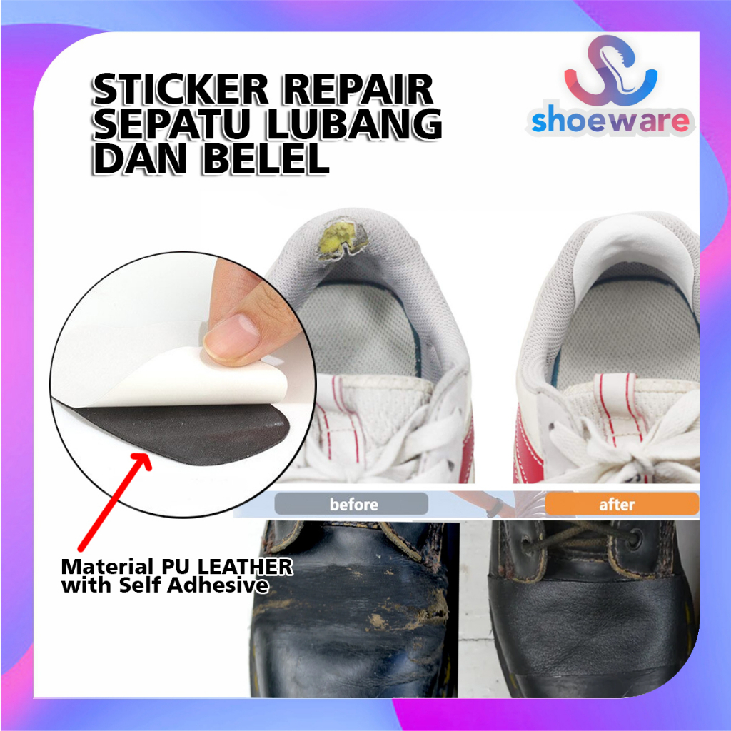 Jual SHOE HOLE REPAIR STICKER PERBAIKAN SEPATU | Shopee Indonesia