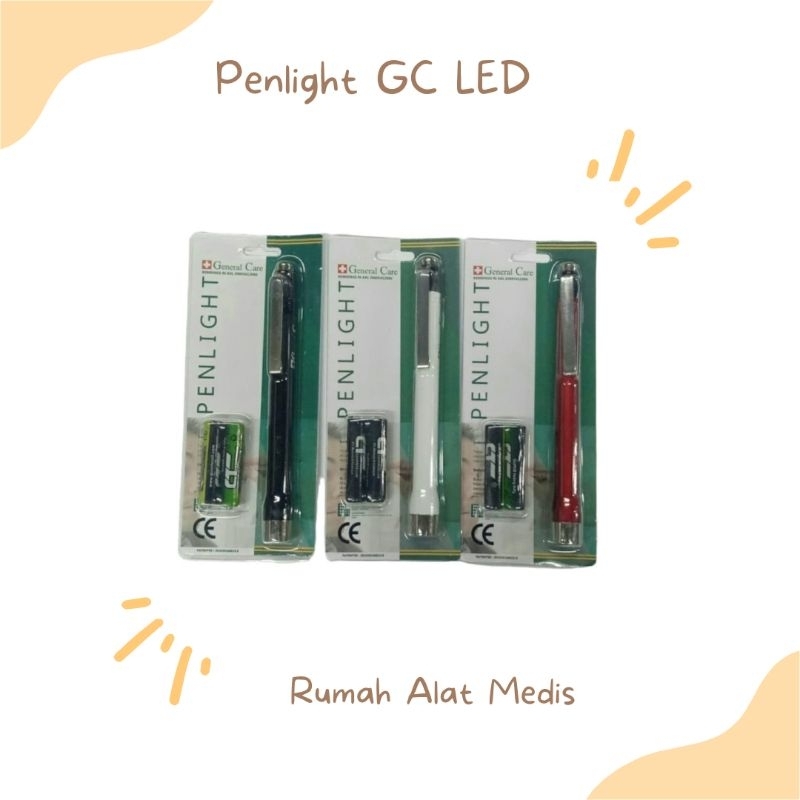 Jual Penlight General Care Halogen / LED / Senter GC | Shopee Indonesia
