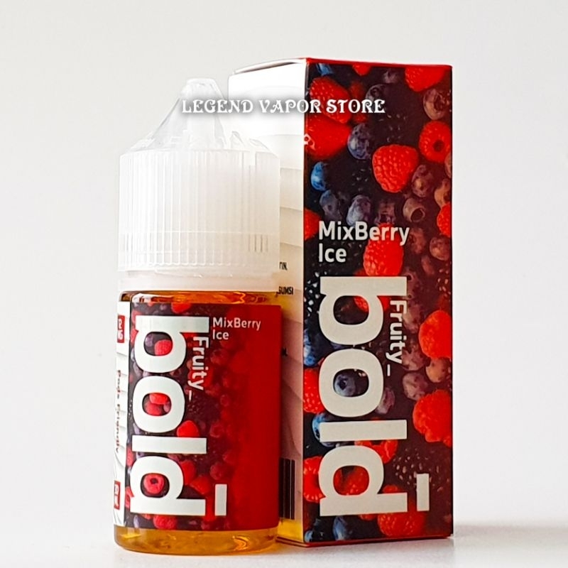 Jual SALT NIC - LIQUID BOLD Mix Berry Ice 30ML 12MG AUTHENTIC | Shopee ...