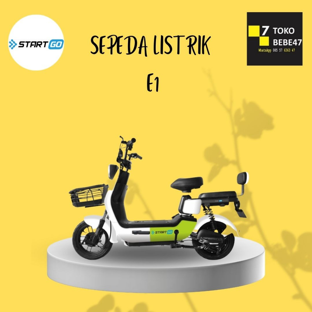 Jual SEPEDA LISTRIK STARTGO E1 START GO E 1 GARANSI RESMI | Shopee ...