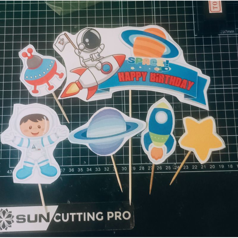Jual Topper Ulang tahun Custom Foto Tulisan | Shopee Indonesia