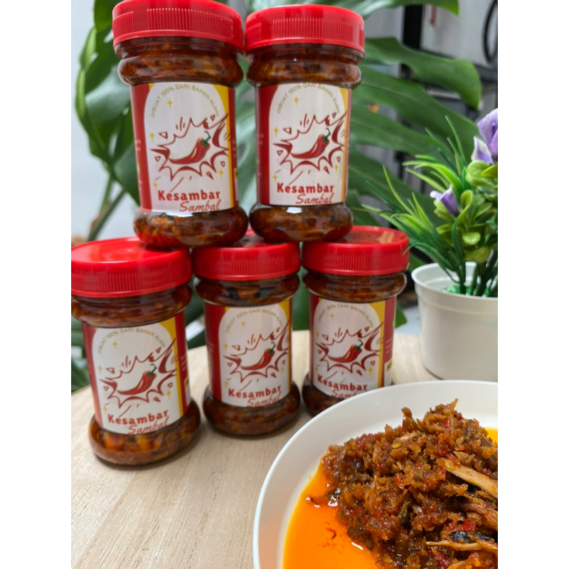 Jual Kesambar Sambal Tongkol Suwir Sambel Tongkol Sambal Ikan Laut ...