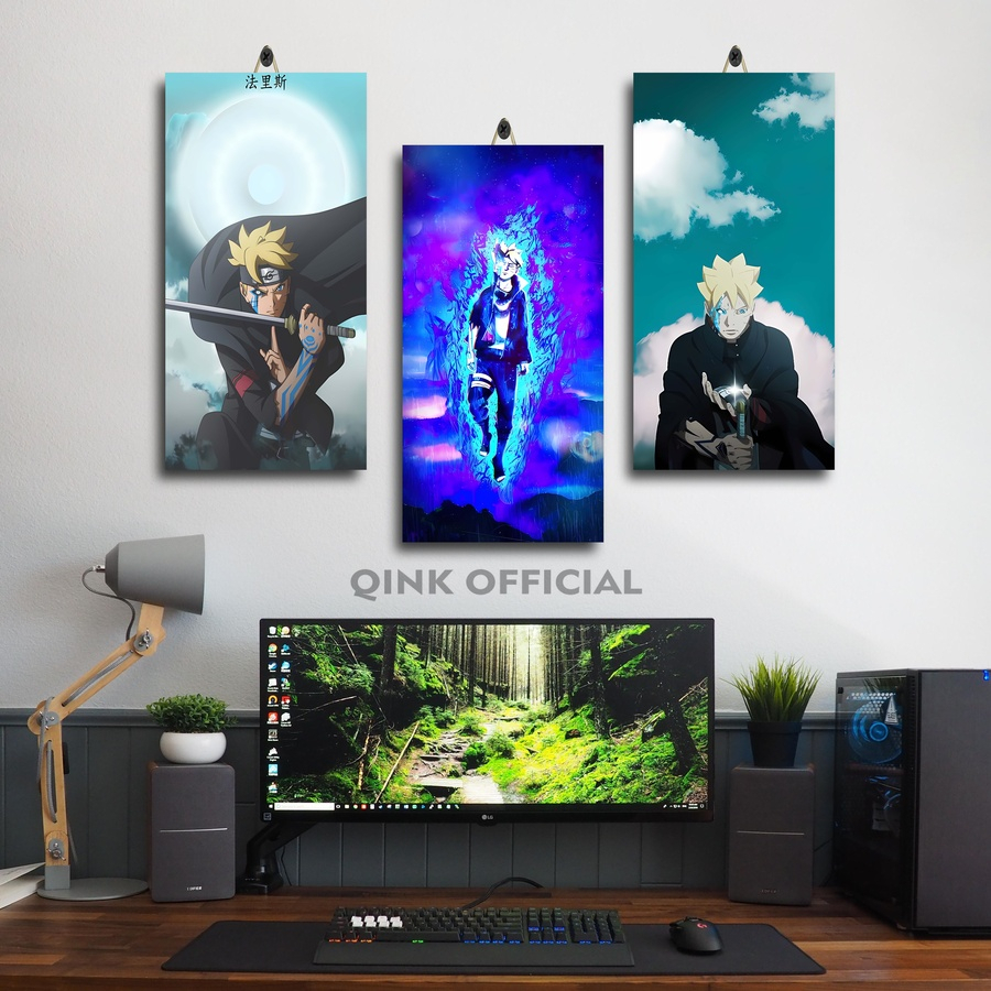 Jual DEKORASI RUANG GAMING ANIME BORUTO TERBARU 15X30 / QINK OFFICIAL ...