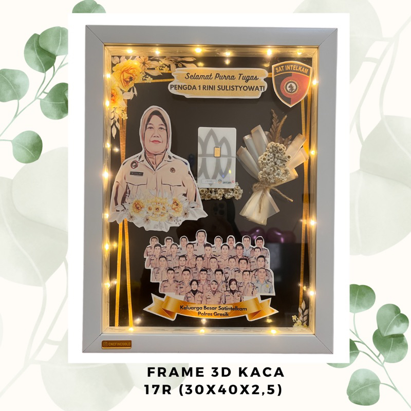 Jual Custom Frame / Pigora untuk logam mulia / Kenang Kenangan / Kado ...