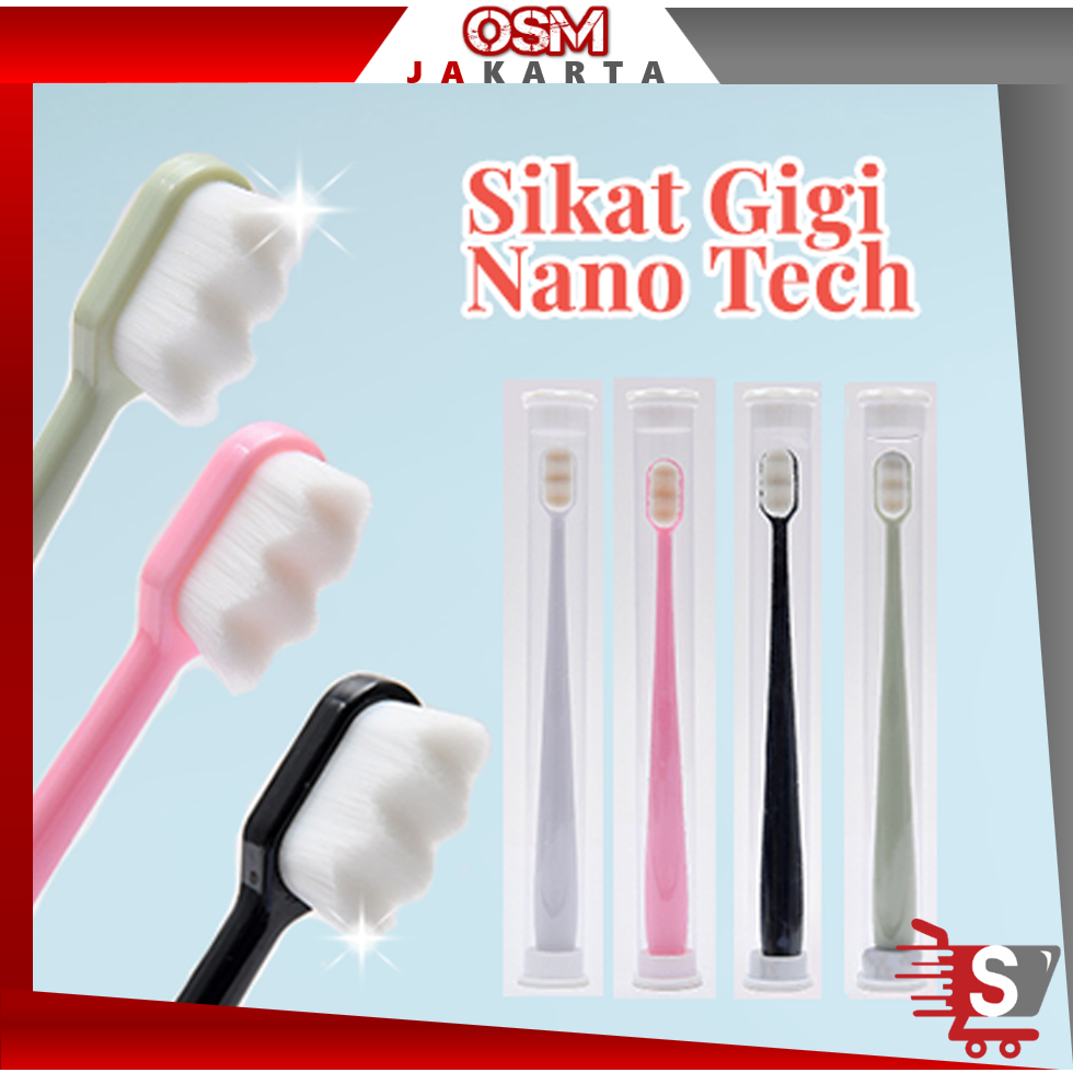 Jual OSM JKT H5715 Sikat Gigi Japan Nano Tech Bulu Micro Extra Soft ...