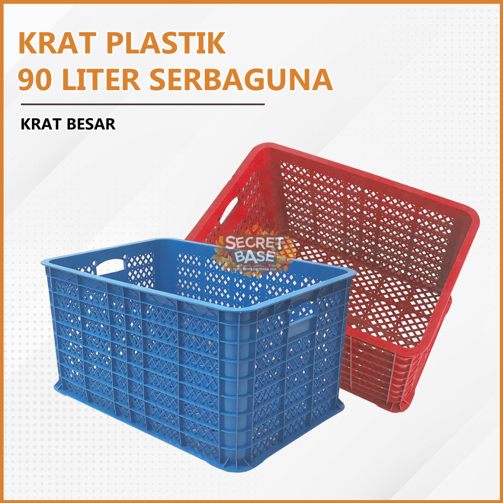Jual KRAT INDUSTRI 90 LITER - Keranjang Serbaguna / Krat Keranjang ...