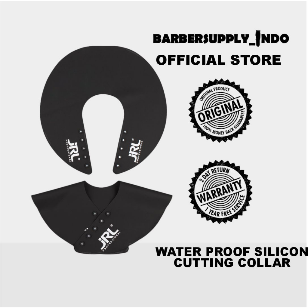 Jual JRL WATERPROOF SILICON CUTTING COLLAR CAPE BARBER | Shopee Indonesia