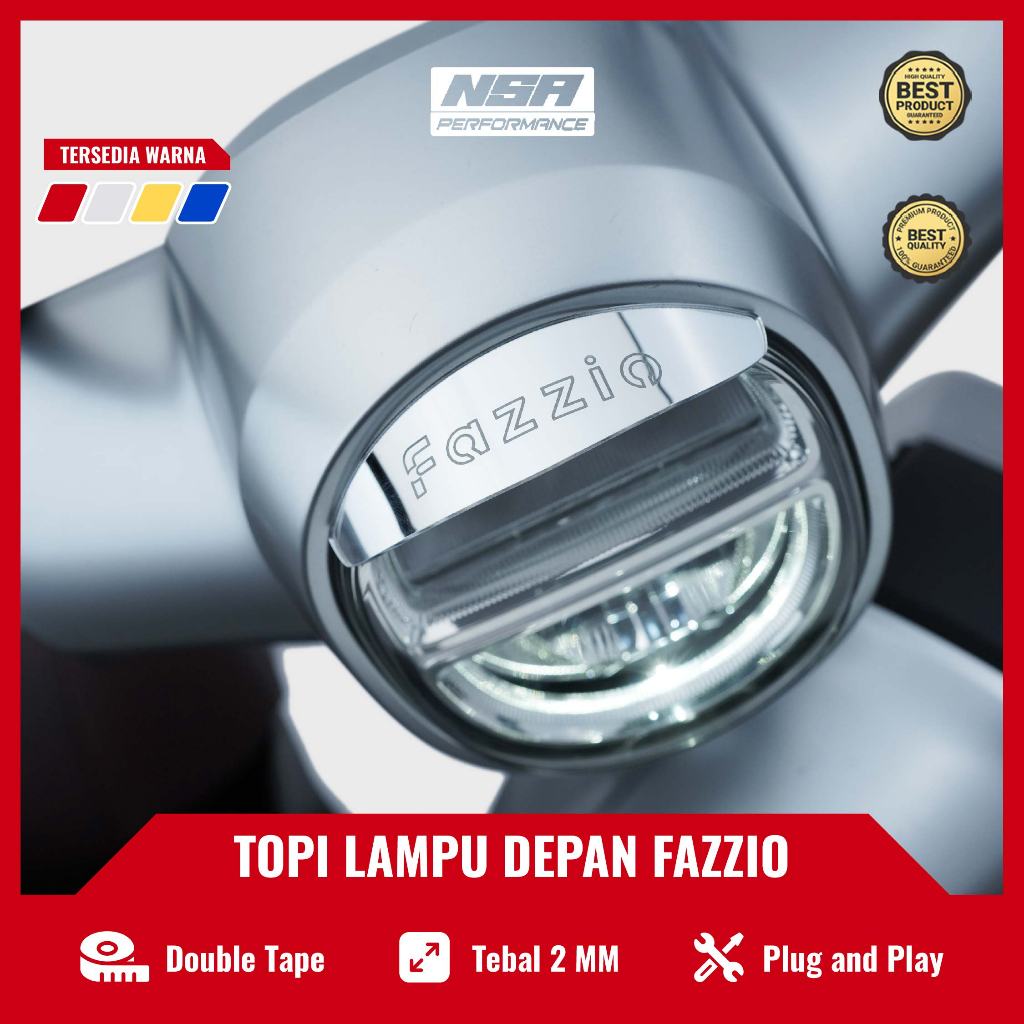 Jual NSA TOPI LAMPU DEPAN YAMAHA FAZZIO 125 FRONT HAT YAMAHA FAZZIO 125 ...
