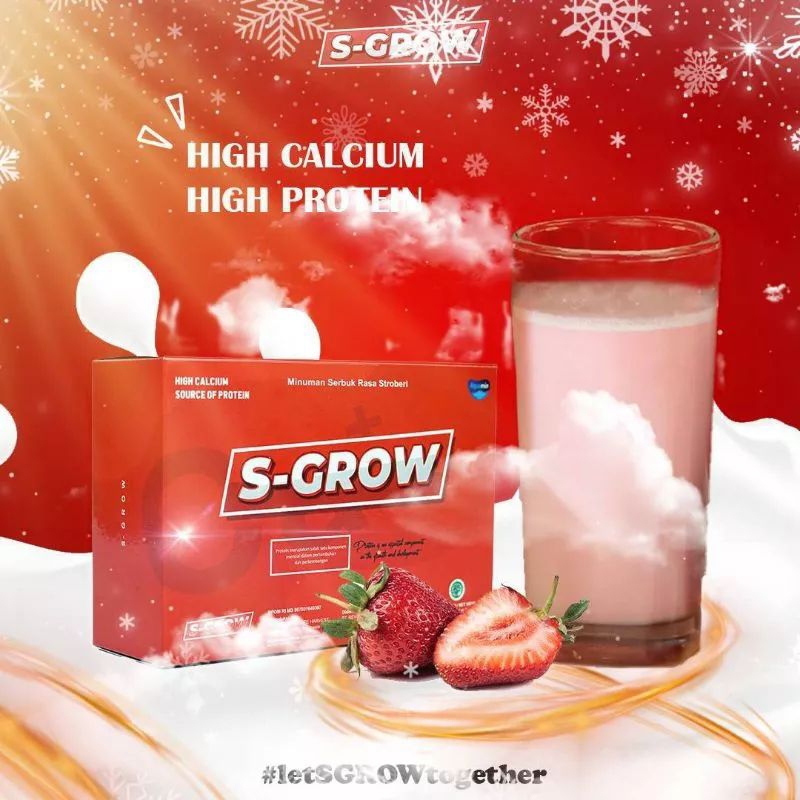 Jual S-GROW Susu Suplemen Higt Kalsium Penambah Tinggi Badan Terbaik ...