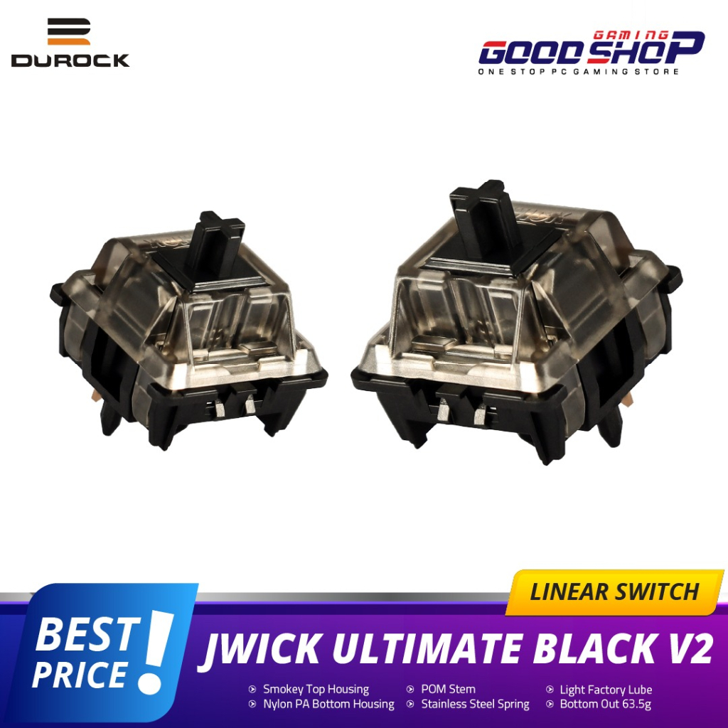 Jual JWICK ULTIMATE BLACK V2 KEYBOARD SWITCH | Shopee Indonesia