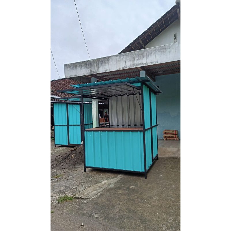 Jual Booth Container gerobak modern murah premium | Shopee Indonesia