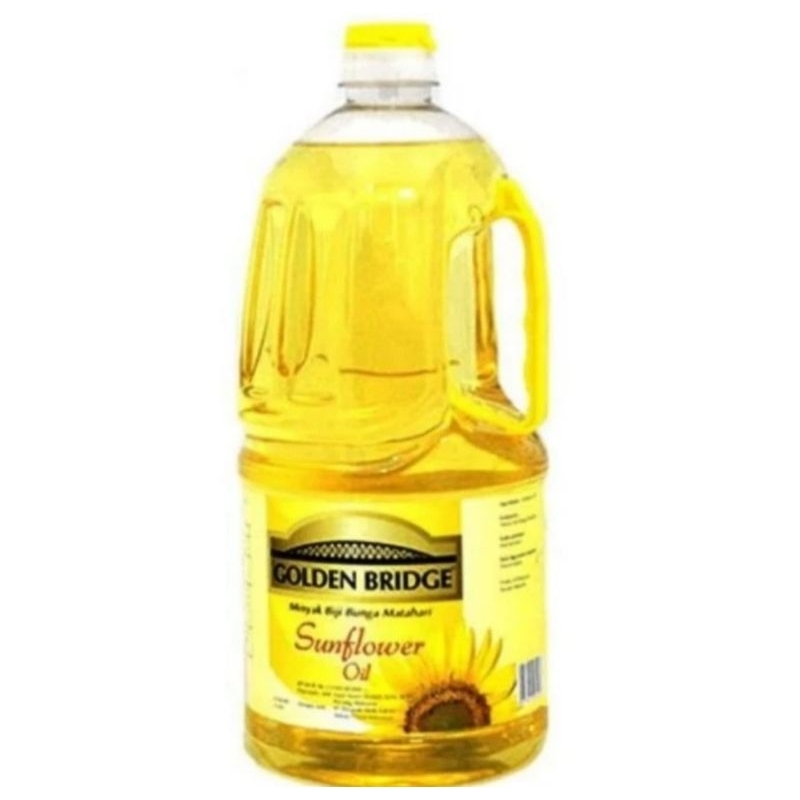 Jual Golden Bridge Sunflower Oil / Minyak Bunga Matahari 2 Liter ...
