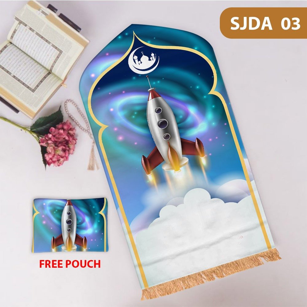 Jual Sajadah Anak Custom Nama Premium Souvenir Sejadah Anak SD TK ...