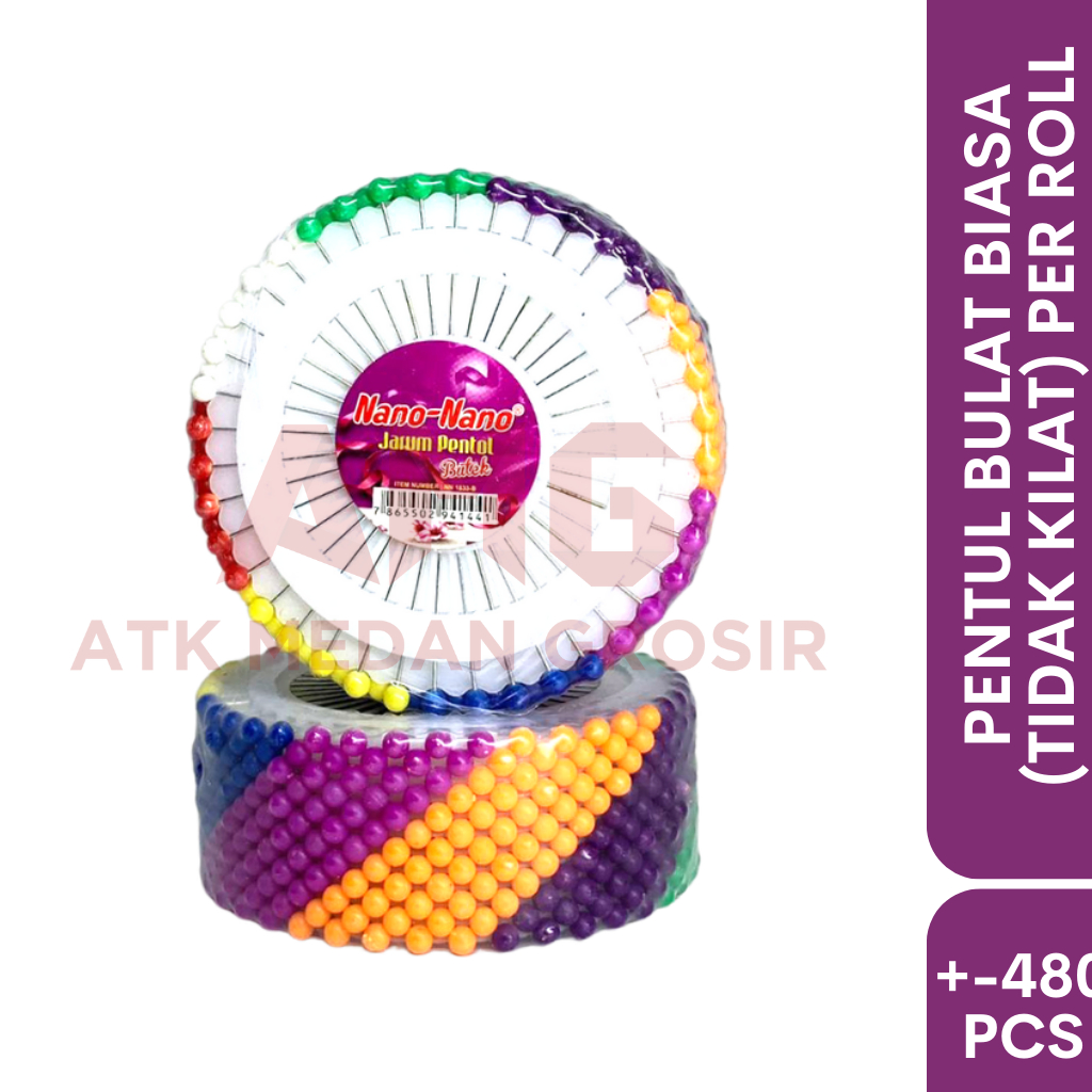 Jual JARUM PENTUL BIASA HARGA PER ROLL (TIDAK KILAT) | Shopee Indonesia