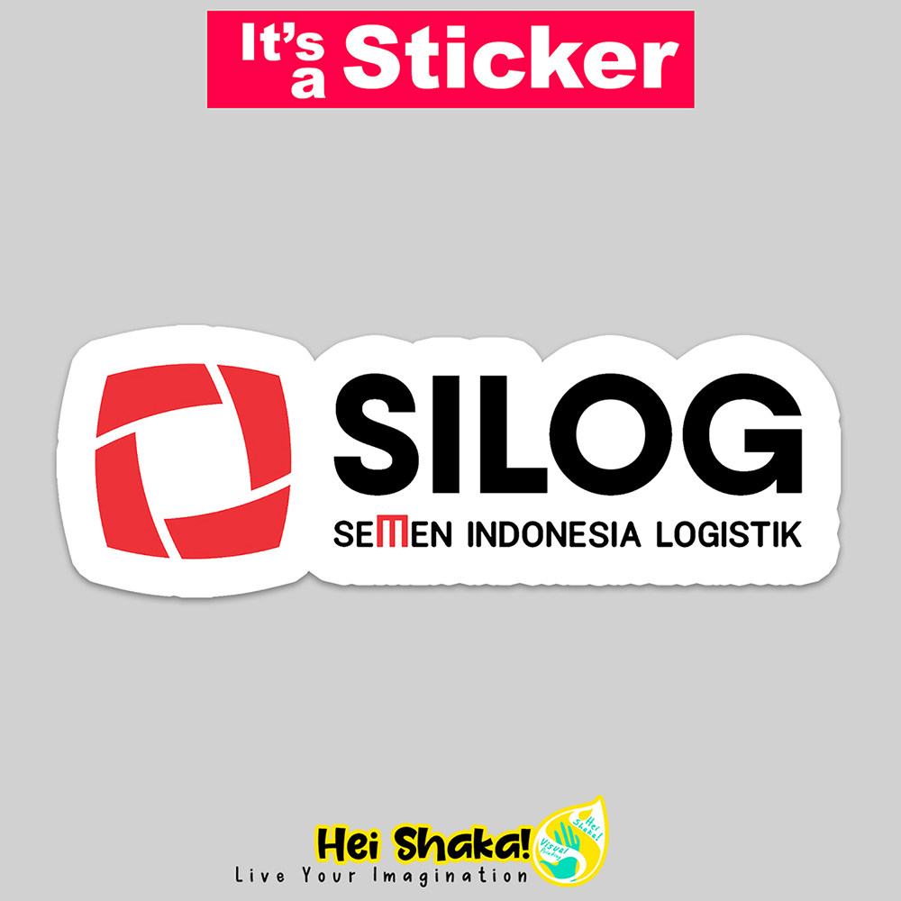 Jual Stiker Silog Semen Indonesia Logistik Sticker Bahan Vinyl Anti Air ...