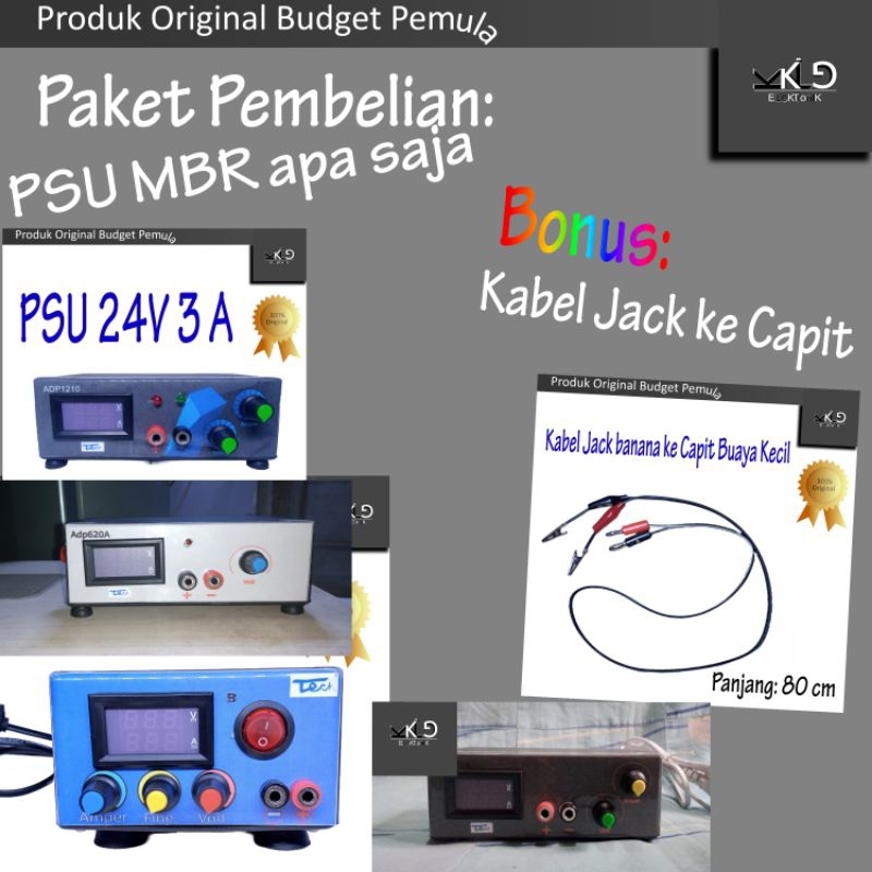 Jual Power Supply Adaptor PSU MBR Charger Batterai AA AAA 18650 Charger ...