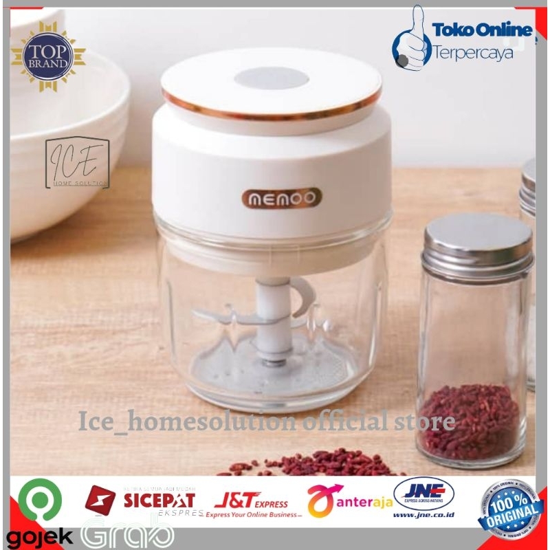 Jual Memoo 300 Ml Mini Chopper Rechargeable/Chopper | Shopee Indonesia