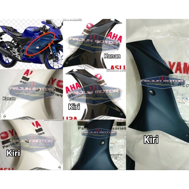 Jual PANEL 1&2 FAIRING SAYAP DEPAN ALL NEW R15M R15 V4 HARGA SATU SISI ...