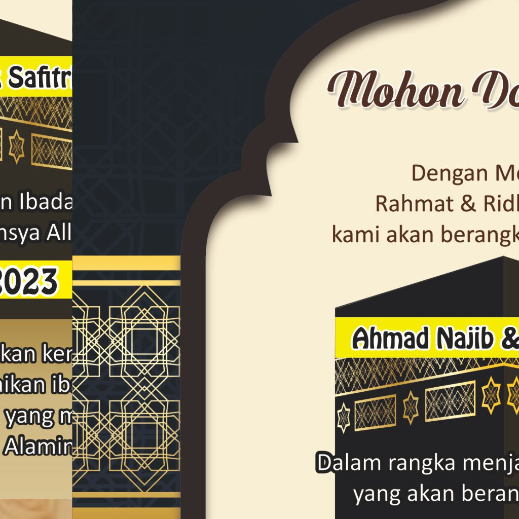Jual Samir Berkat / Kartu Ucapan HAJI UMROH | Shopee Indonesia