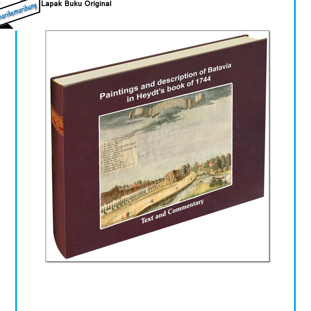 Jual Paintings and Description of Batavia in Heydt’s Book of 1744 ...