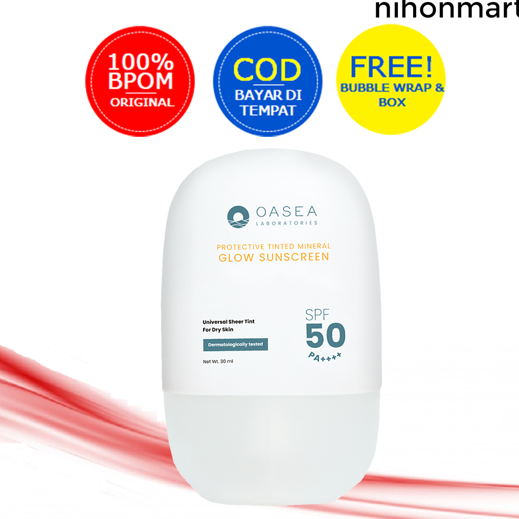 Jual Oasea Protective Tinted Mineral Glow Sunscreen 30ml | Shopee Indonesia