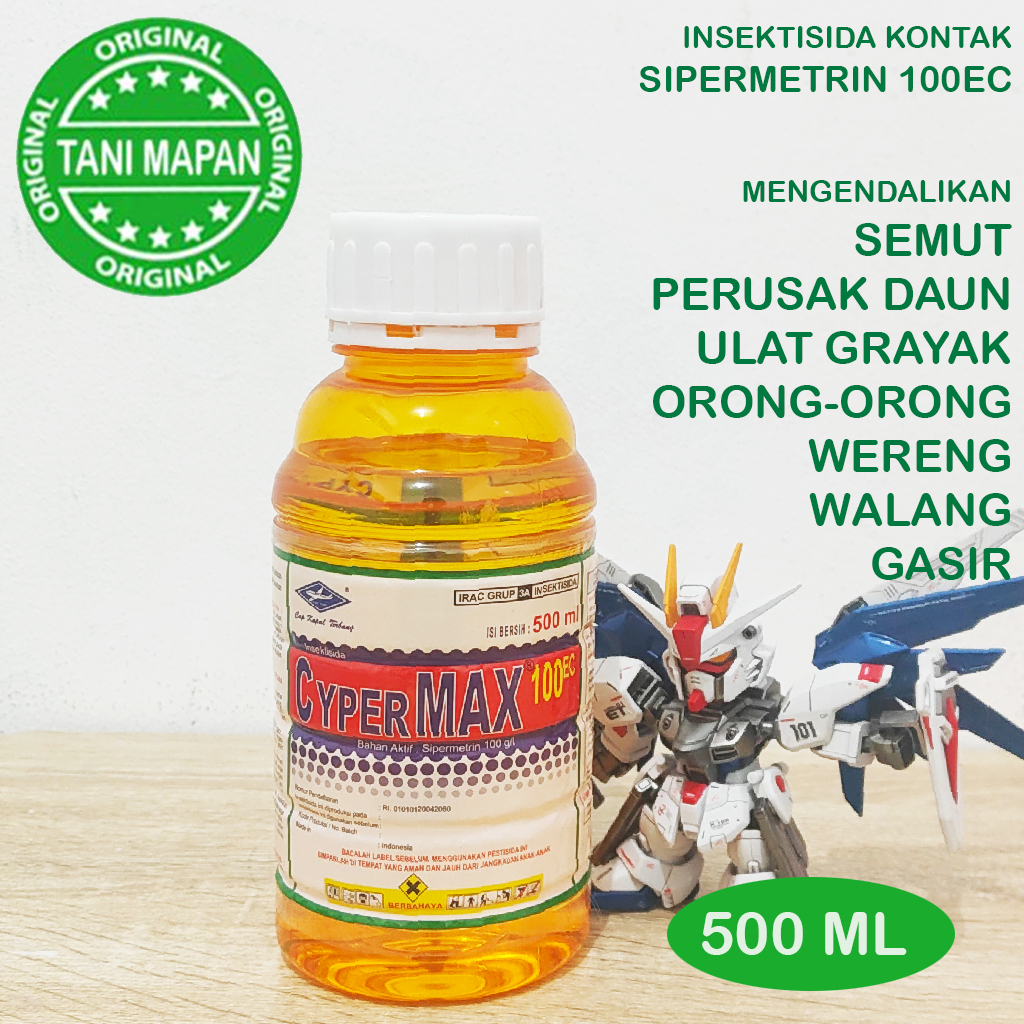 Jual CYPERMAX 100ec - 500 ml (Sipermetrin 100EC) Insektisida | Shopee ...