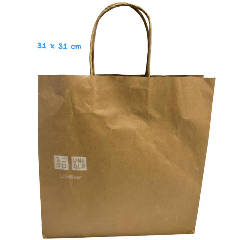 Jual Paper Bag Uniqlo Adidas Original | Shopee Indonesia