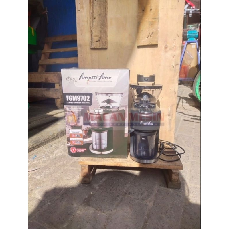 Jual COFFEE GRINDER MACHINE ALAT PENGGILING KOPI FERRATTI FERRO FGM ...
