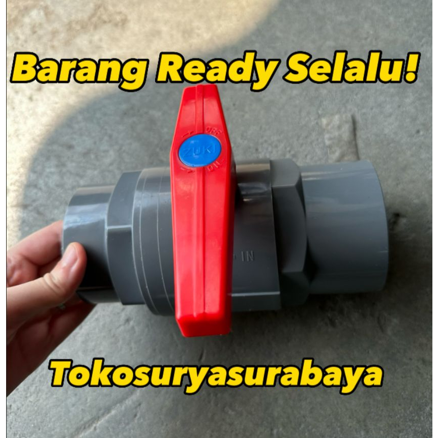 Jual ZUKIbv2 - Stop kran 2" Stop kran 2 inch Ball valve 2 inch POLOS ...