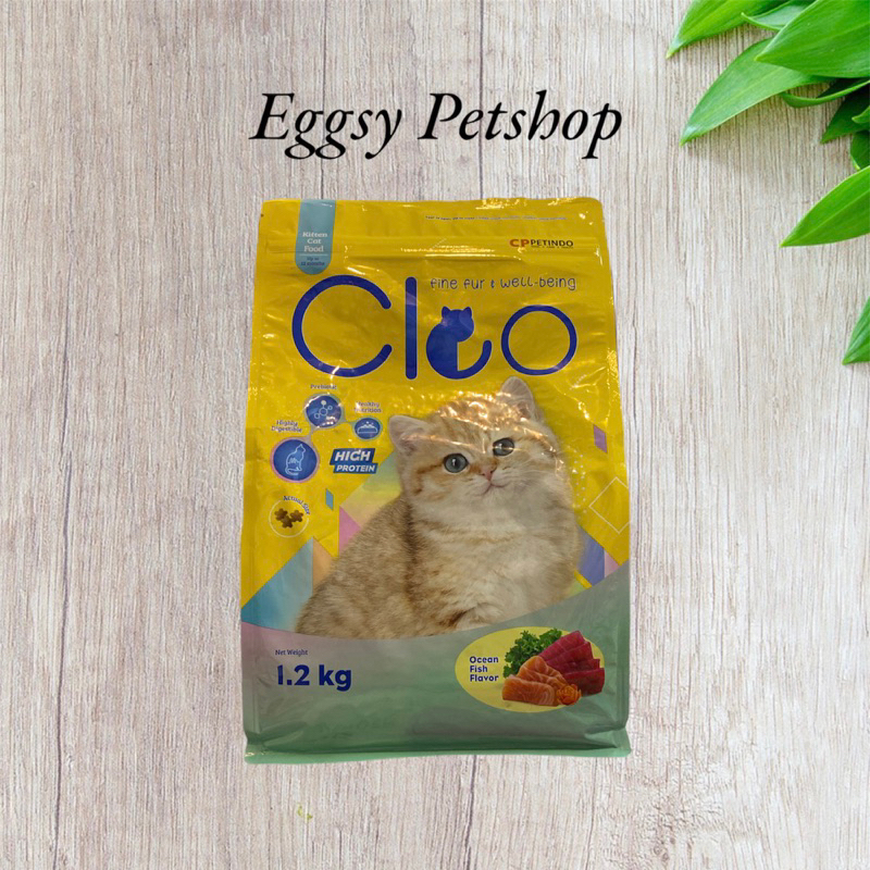 Jual CLEO kitten Ocean fish Flavor 1,2kg | Shopee Indonesia