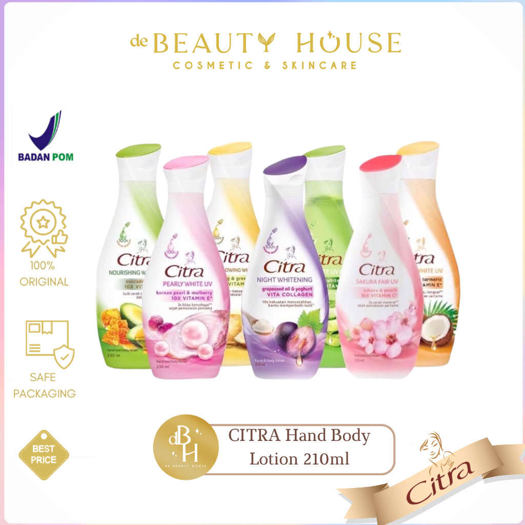 Jual CITRA Hand Body Lotion 210ml | Shopee Indonesia