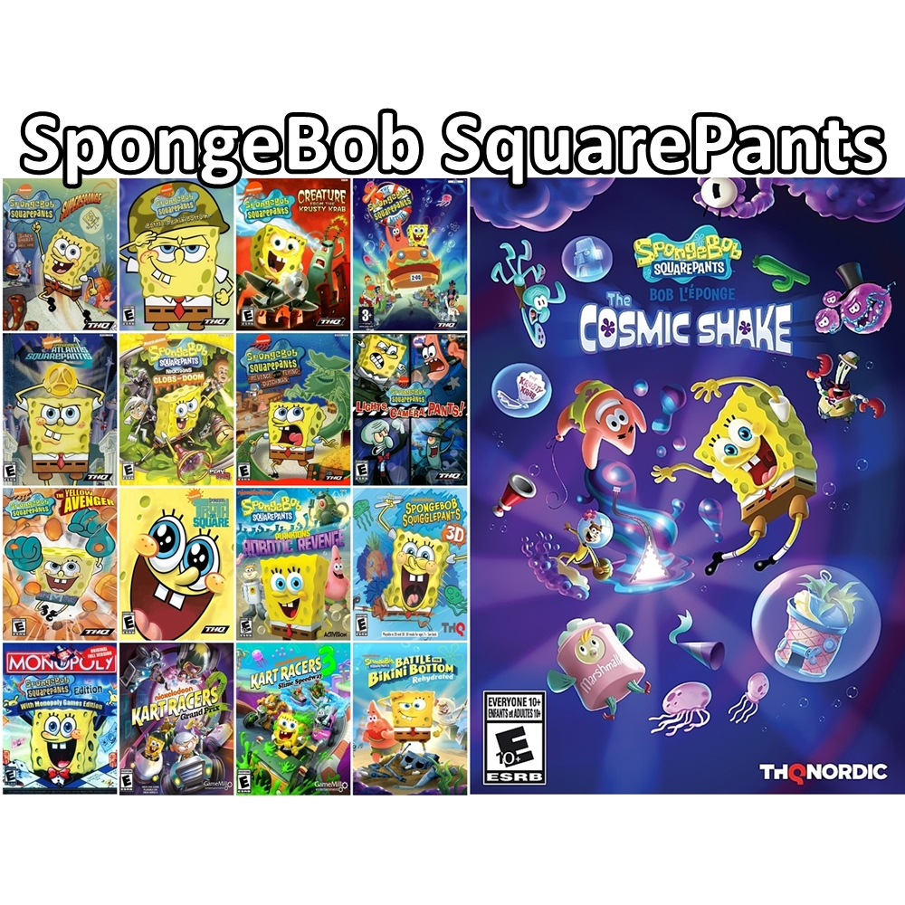 Jual SpongeBob SquarePants Game untuk Komputer PC Laptop KOLEKSI ...