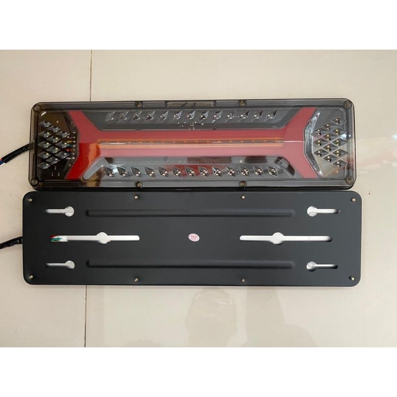 Jual stop lamp truk 24 volt model diamond ukuran 46cm | Shopee Indonesia