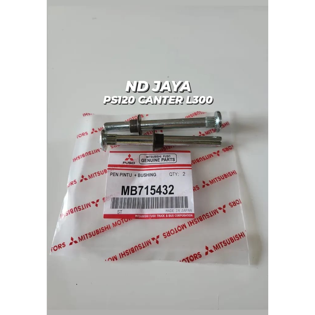 Jual PEN ENGSEL PINTU PS120 L300 CANTER HARGA 2SET + BUSHING PINTU ...