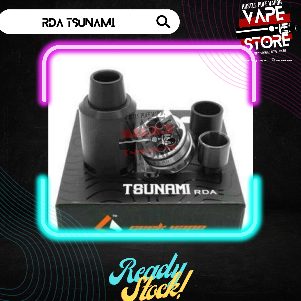 Jual RDA Tsunami 24 mm By Geek Vape | Shopee Indonesia