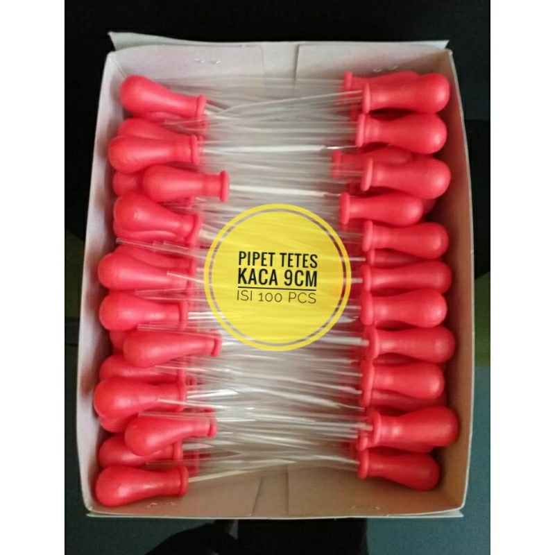 Jual Pipet tetes / pipet kaca / pipet pendek / pipet 9cm | Shopee Indonesia