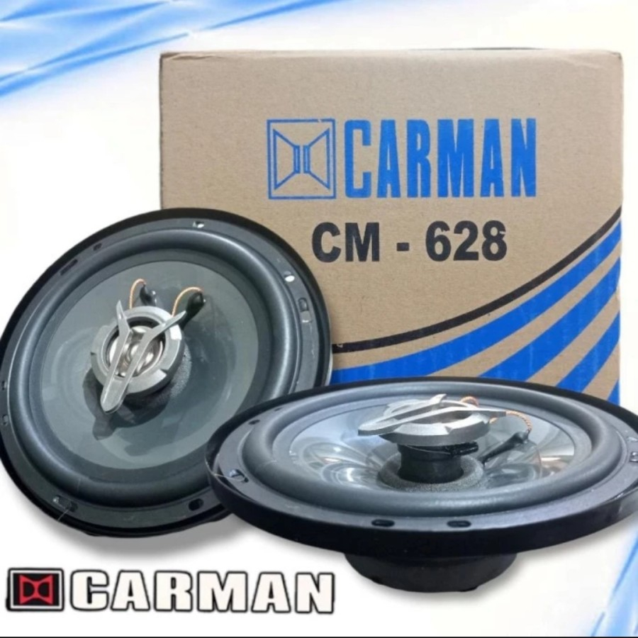 Jual Speaker mobil CARMAN 6inch / speakers mobil 6 inch Carman ...