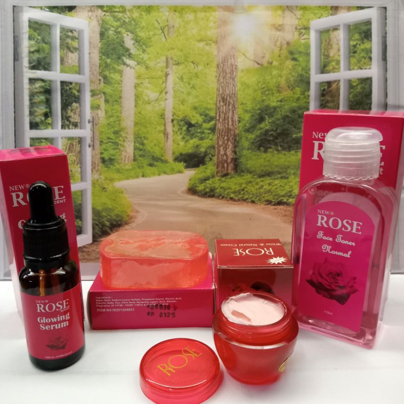 Jual PAKET CREAM ROSE 4IN1 ORIGINAL | Shopee Indonesia