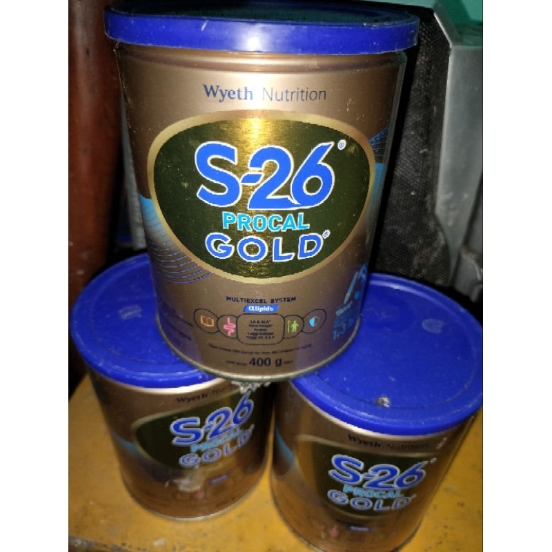 Jual Kaleng Kosong / Bekas Susu S26 PROCAL GOLD 400gr | Shopee Indonesia