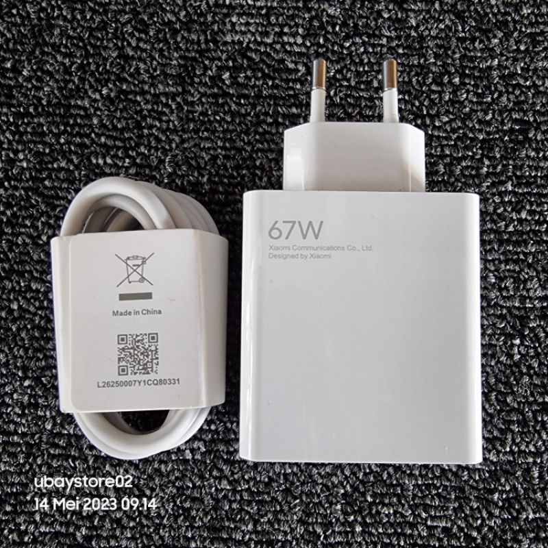 Jual Charger Xiaomi Mi 11 Ultra 67 Watt Turbo Charge Original Bawa'an ...
